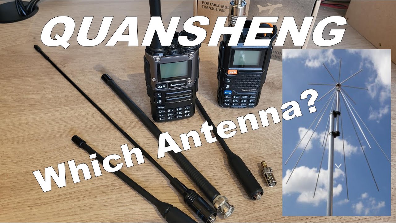 Antenna Options - Getting the most out of your Quansheng - YouTube