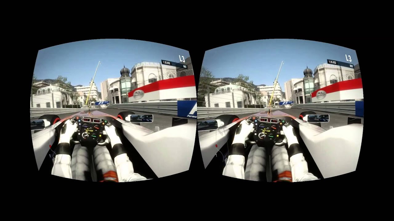 F1 2012 on the Oculus Rift Pt. 1 / Head Tracking with 6 DOF - YouTube