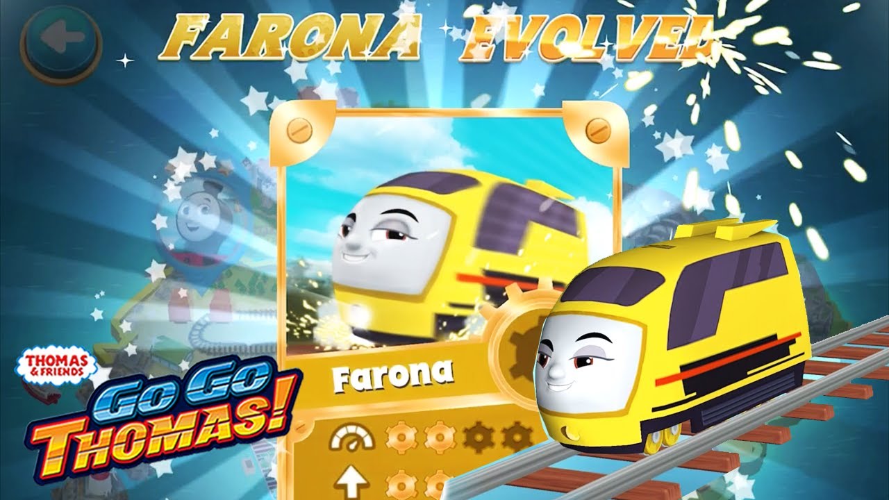 Thomas & Friends: Go Go Thomas - ⭐⭐Farona Evolved To Golden Racer !⭐⭐ ...