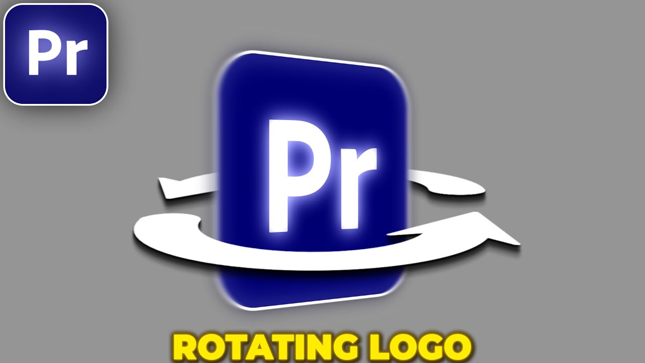3D Rotating Logo Animation in Premiere Pro - YouTube
