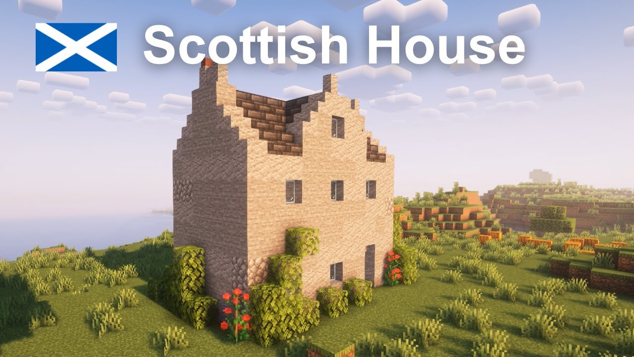 Simple Scottish House Tutorial – Easy Minecraft Build for Survival ...