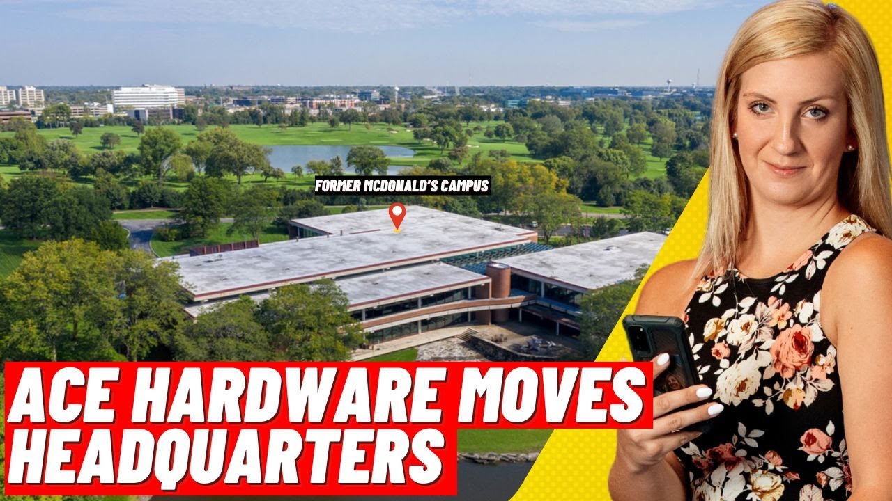 Ace Hardware Takes Over McDonald's Former Offices - YouTube