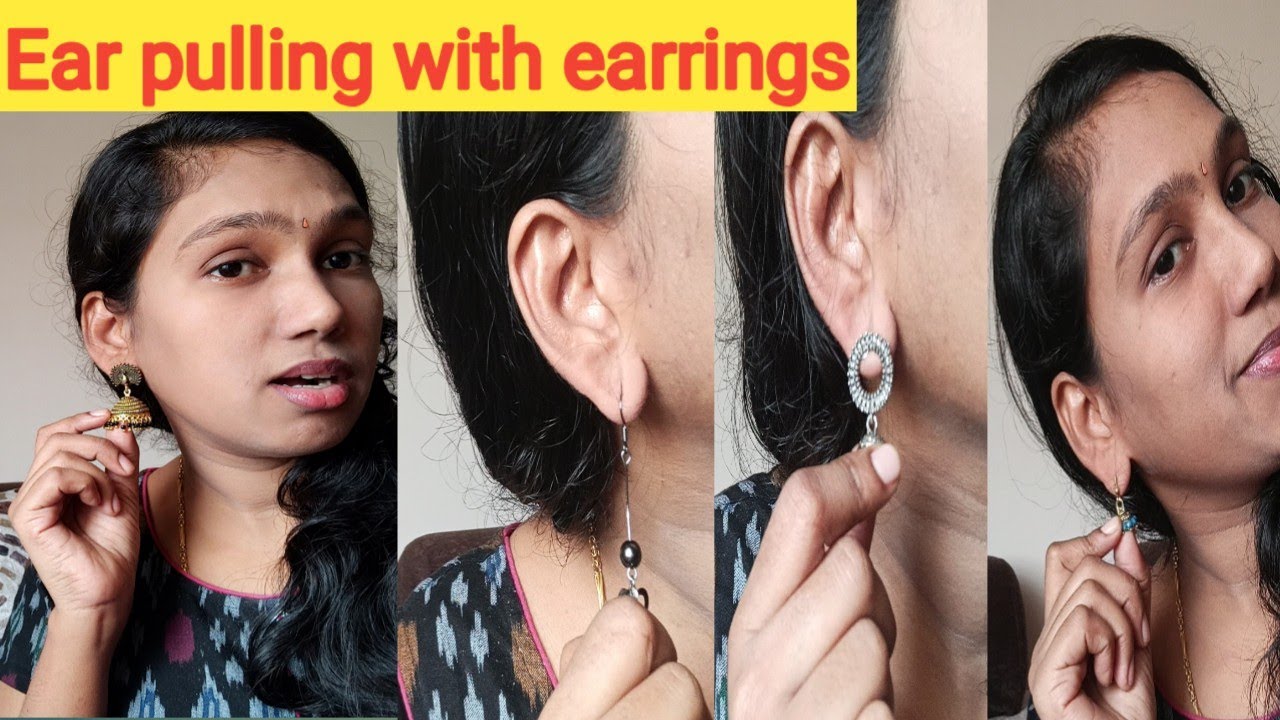 requested video/ear pulling with ear rings/intelugu/Luckylaxmitips ...