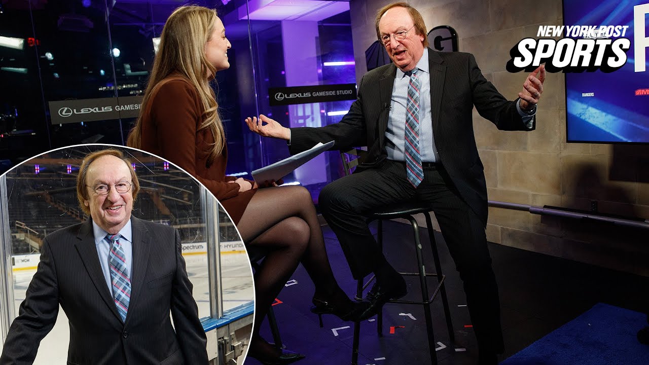 Exclusive with Sam Rosen as he retires from Rangers broadcasting - YouTube