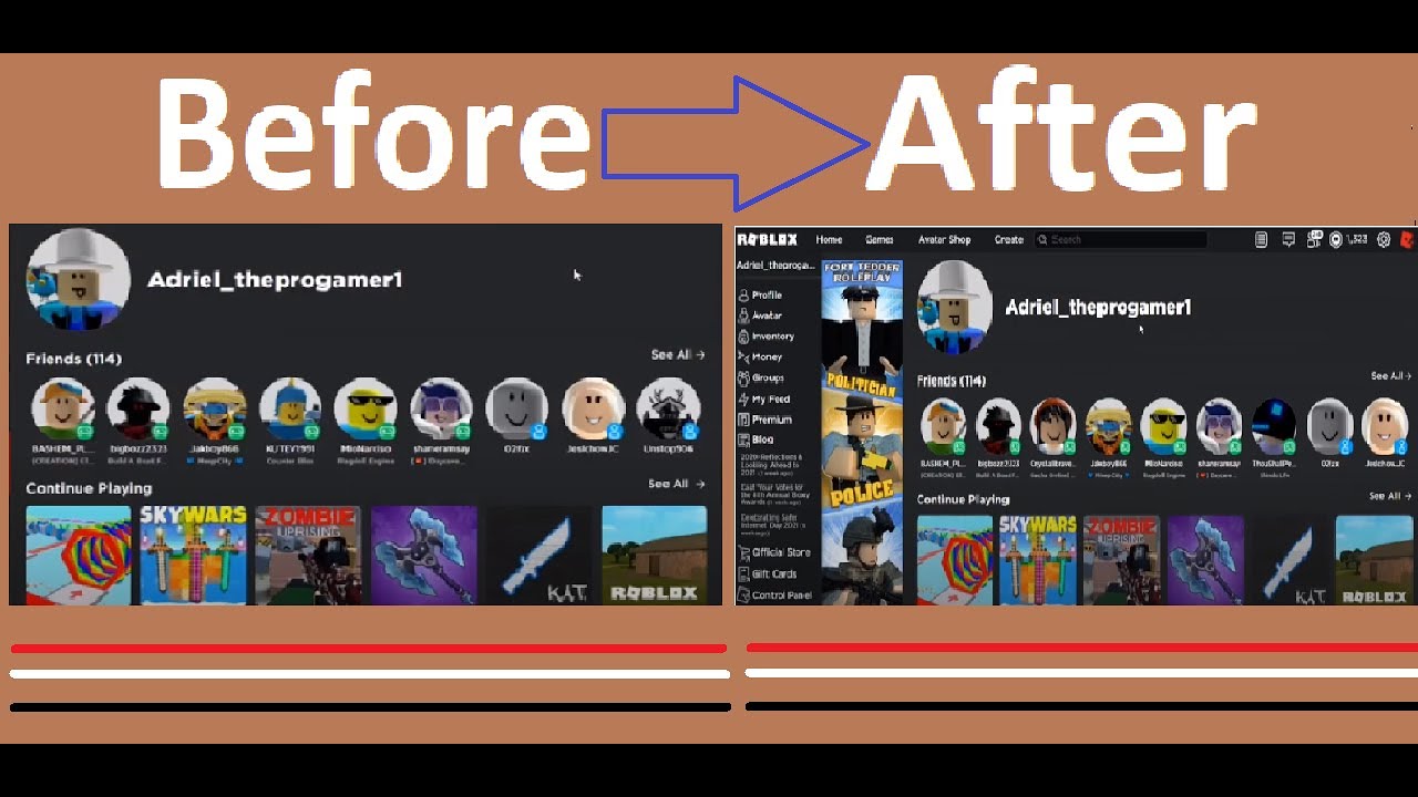Roblox | How to make Roblox better than the original website? - YouTube