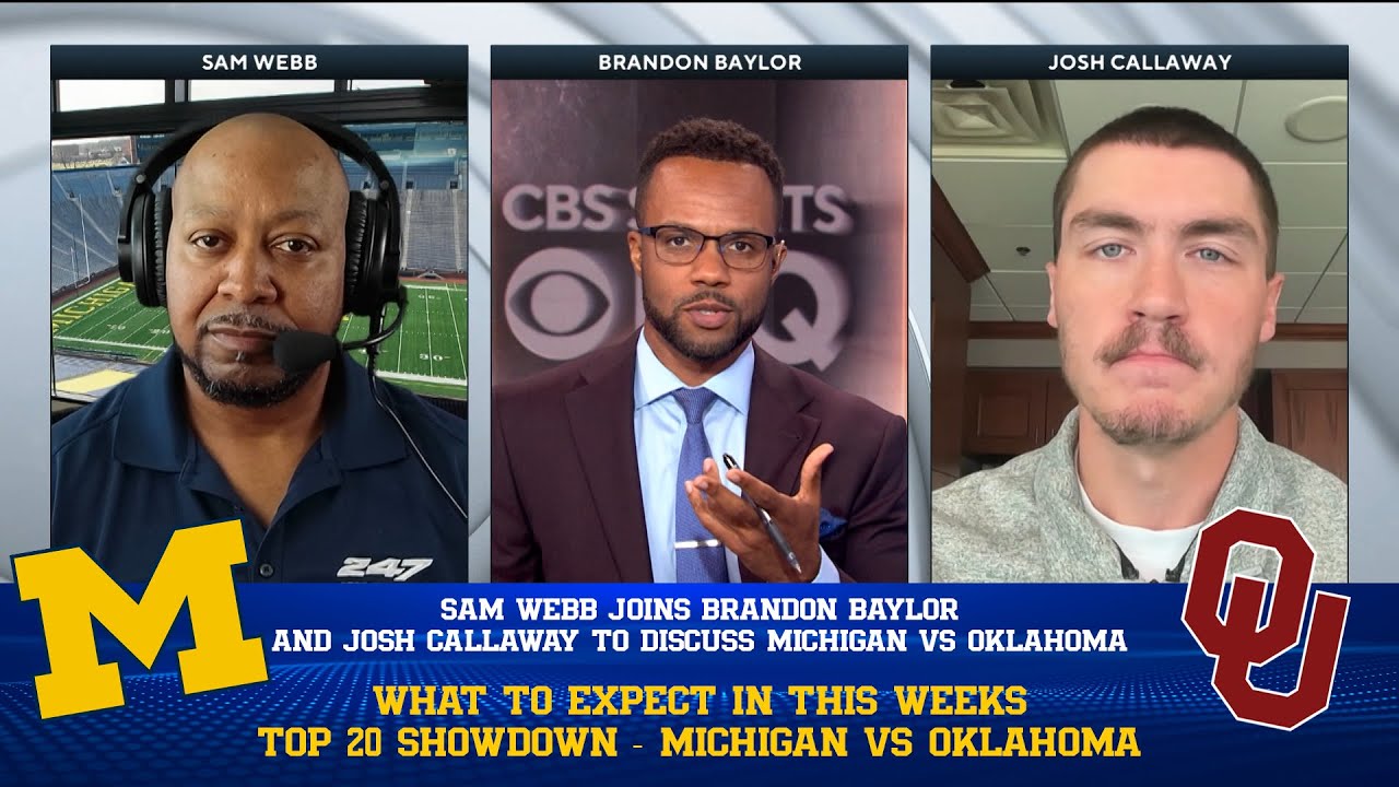 Michigan vs Oklahoma preview: Sam Webb & Sooners Illustrated's Josh ...