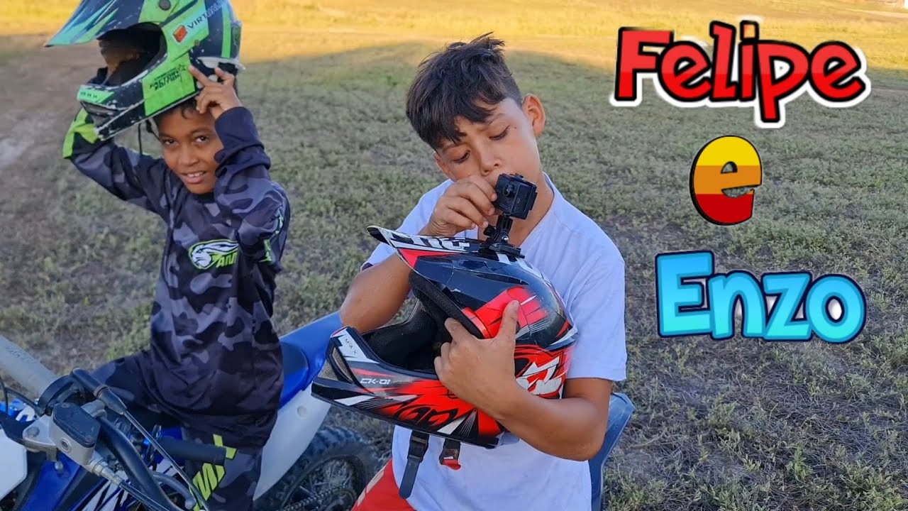 sexta 27/12/2024 enzo e felipe testando a gopro - YouTube