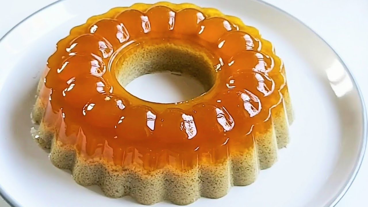 Moss Pudding Jaggery easy recipe | Pudding Lumut tanpa agar agar resep ...