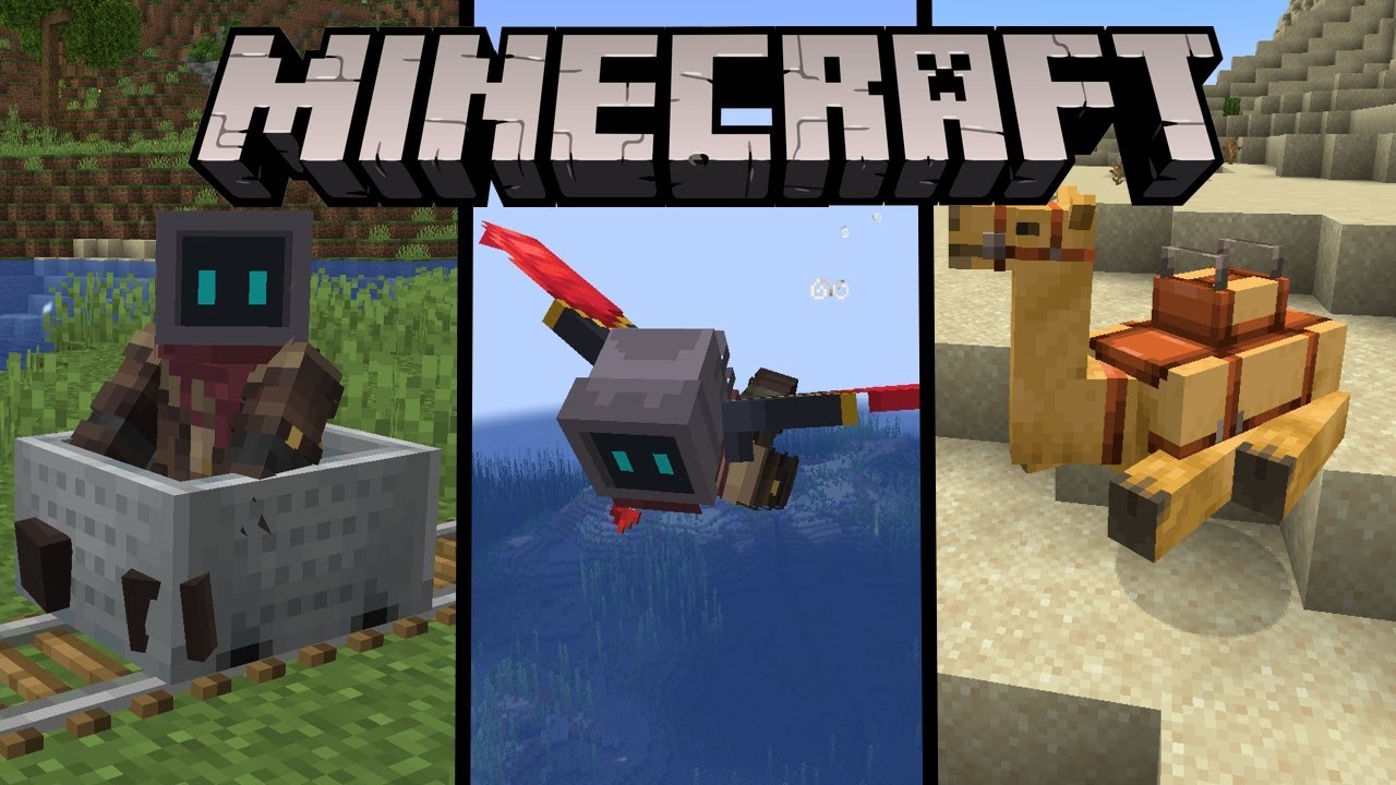 La storia dei strasporti di Minecraft - YouTube