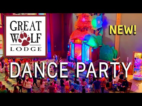 Great Wolf Lodge Tanzparty | Neu gestaltete Grand Lobby! Grand Mound, WA
