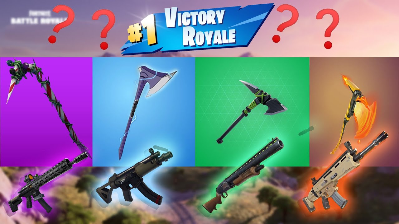 THE RANDOM PICKAXE CHALLENGE IN FORTNITE! - YouTube