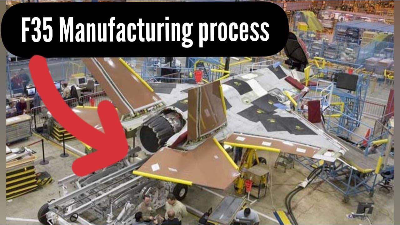 F35 Fighter jet manufacturing proces - YouTube
