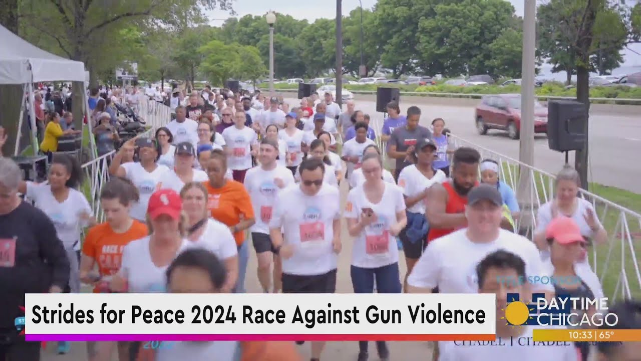 Strides for Peace 2024 Race Against Gun Violence - YouTube