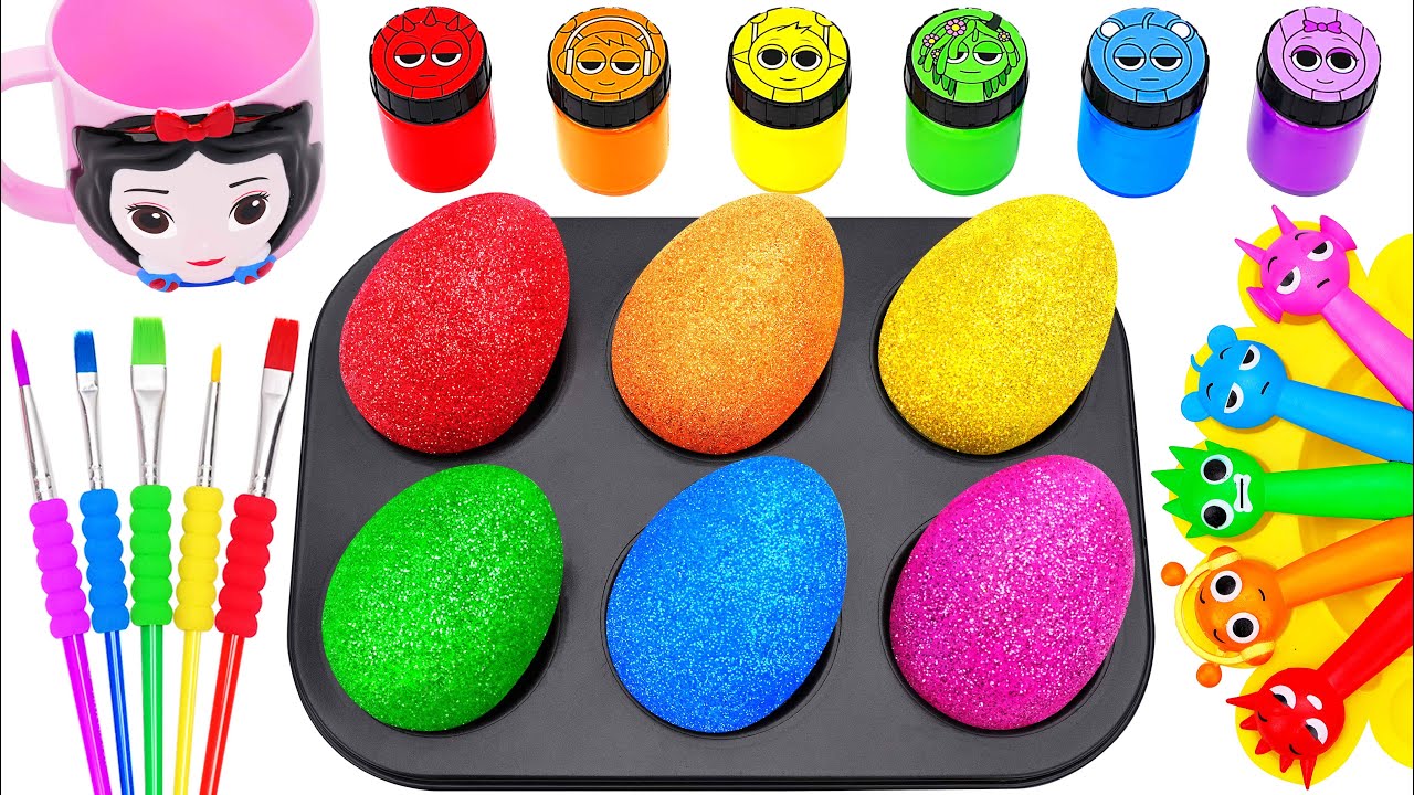 Satisfying Video DIY How To Make Rainbow Candy & Slime Mixed with ...