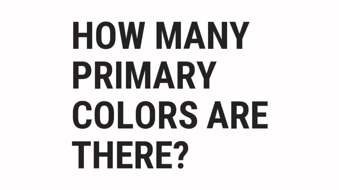 How Many Primary Colors Are There Top Quizzes Online YouTube How Many Primary Colors Are There Top Quizzes Online YouTube