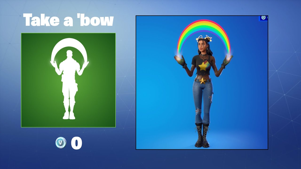 Take a 'bow | Fortnite Emote - YouTube