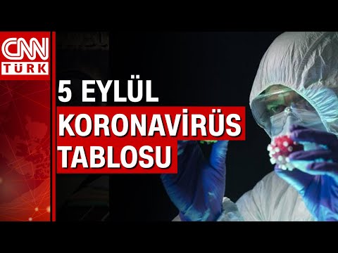 5 Eylül koronavirüs güncel vaka sayısı tablosu!