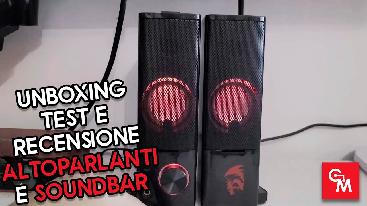 Unboxing test e recensione altoparlanti e soundbar - YouTube