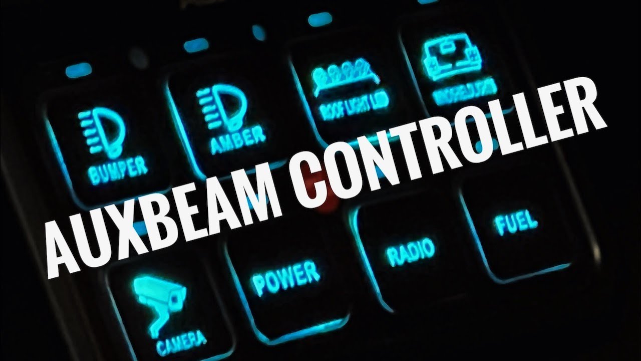AuxBeam Controller Installation - YouTube