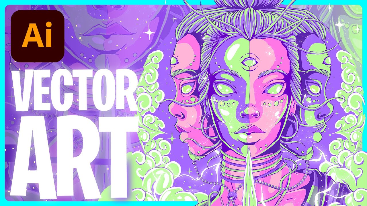 Gemini Illustration Process - Turning Sketch into Vector in Adobe ...