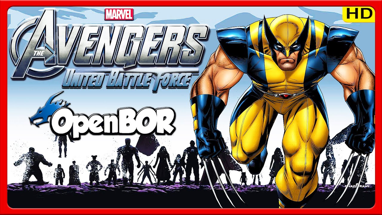 The Avengers: United Battle Force - Gameplay with Wolverine (OpenBOR) - YouTube