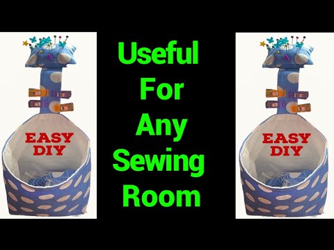 Everyone Need This For Their Sewing Room/ How To Make 3 In 1 Threads ...
