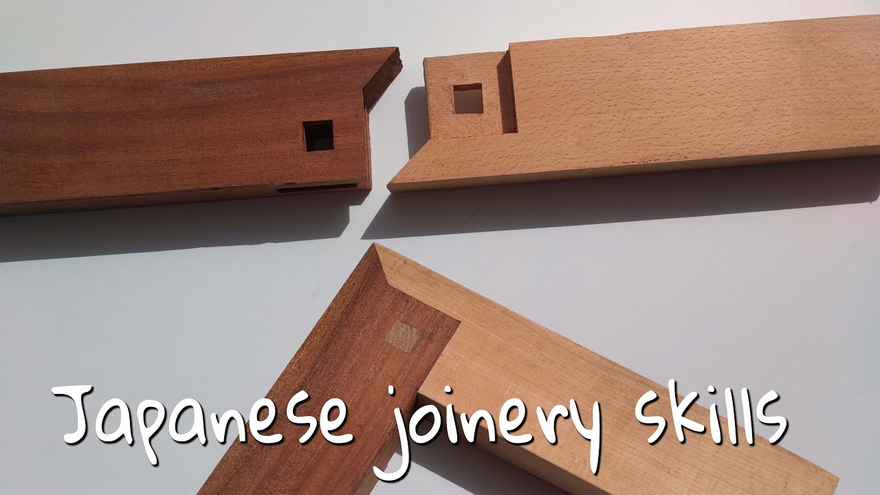 Amazing woodworking Japanese Joinery -- Kane Tsugi - YouTube