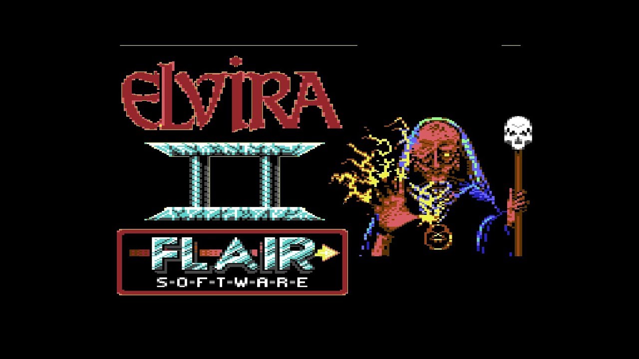 C64 "Elvira II: The Jaws of Cerberus" [Preview] (1992) - YouTube