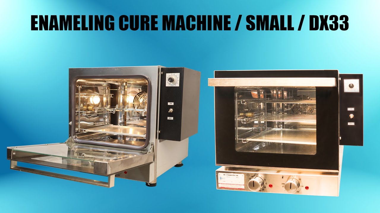 Enameling Cure Machine |Small |DX 33 |Rotation | Epoxy Enamel |Meena ...