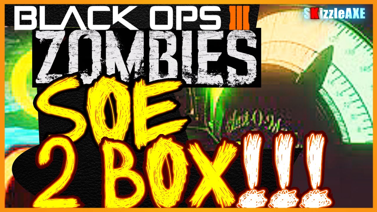 BO3 Shadows of Evil Zombies: TWO BOX Challenge! 'BLACK OPS 3 ZOMBIES ...