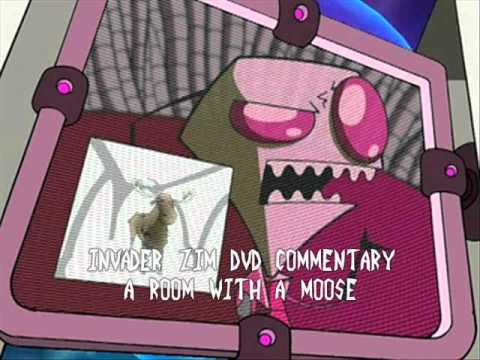 Invader ZIM DVD Commentary - A Room with a Moose - YouTube