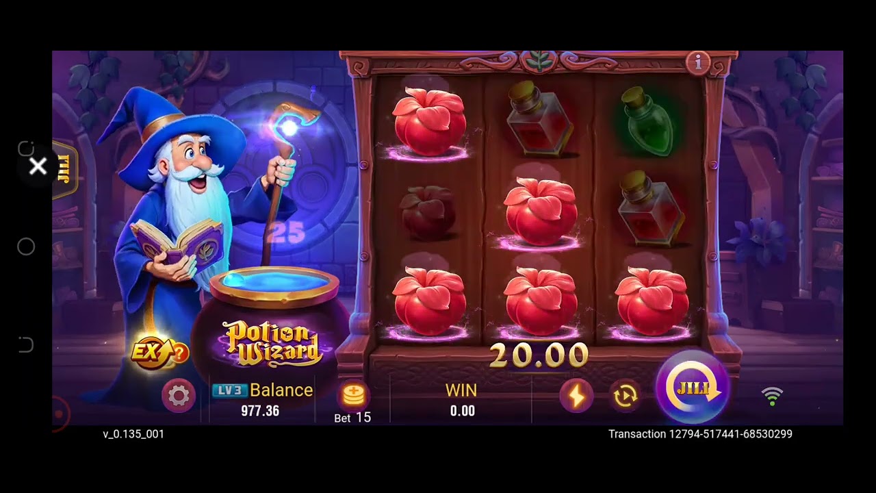 Potion Wizard 🪄 || Best earning game tricks 💰 || Slotspk || Jili Games ...