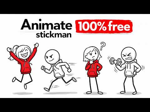 Make UNLIMITED Stickman Animations with AI | 100% FREE Forever