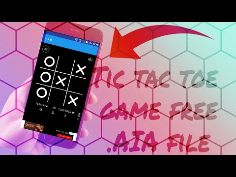 Tic tac toe || Game AIA file || Techy Fanda - YouTube