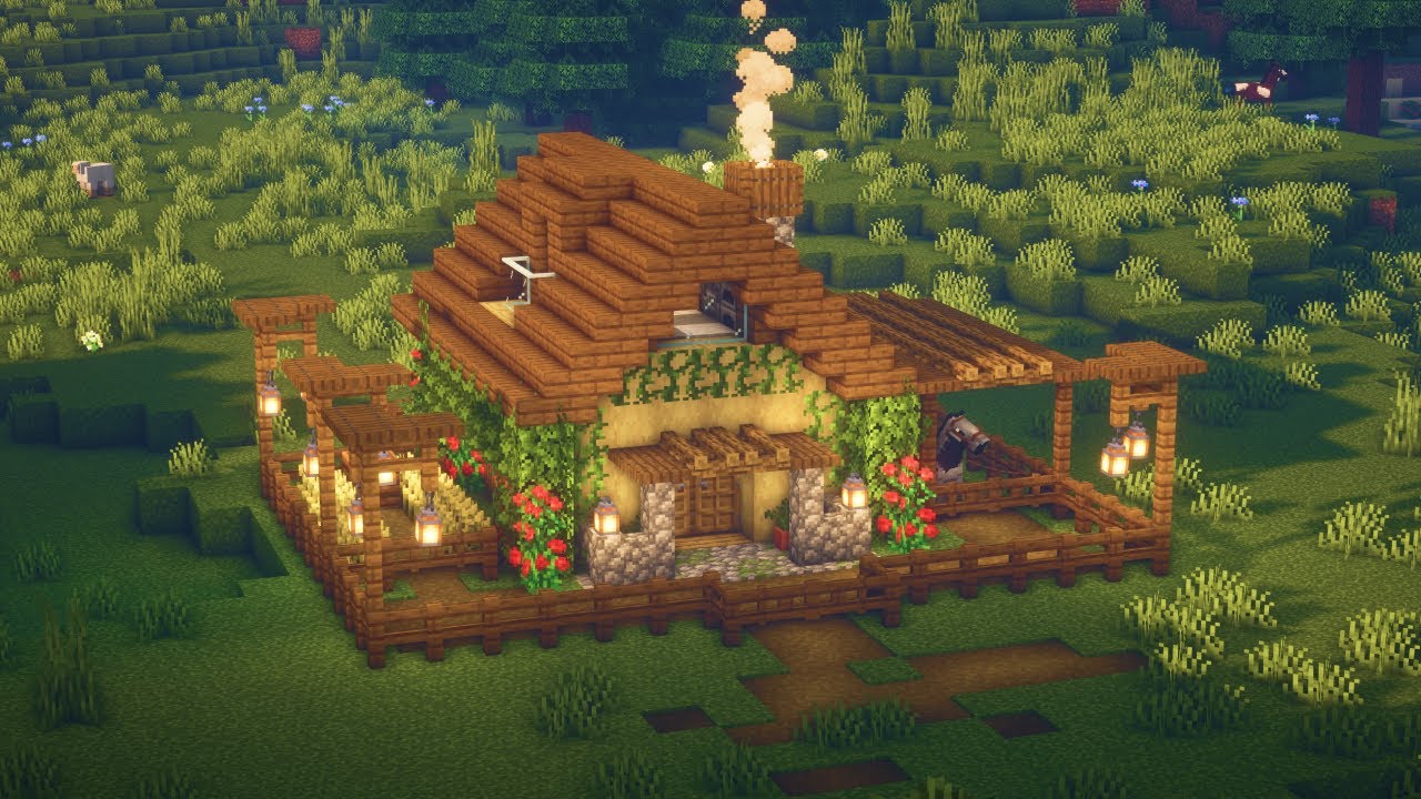 Minecraft: Basit Hayatta Kalma Evi Nasıl Yapılır - YouTube