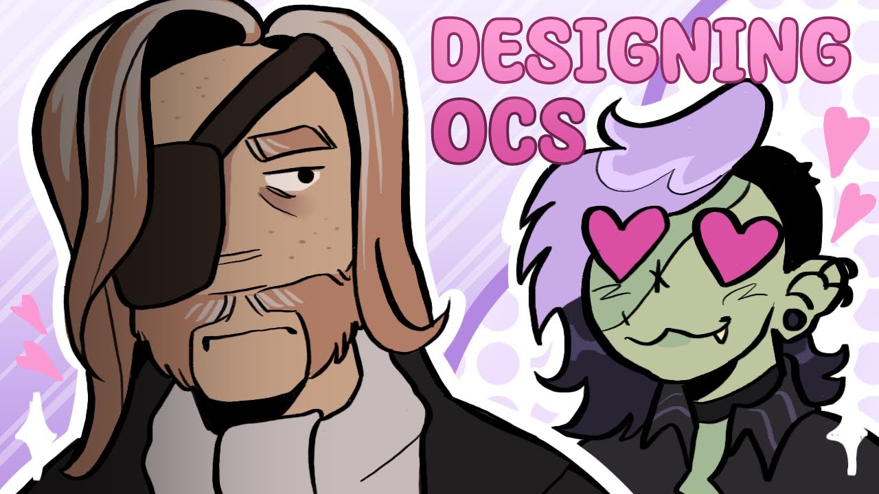 how to design a HOT oc ☆ (speedpaint + commentary) - YouTube