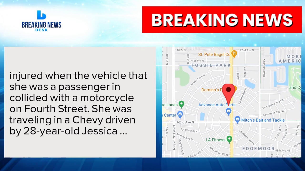 49-Year-Old Carrie Lindley Injured In St. Petersburg, FL Accident - YouTube