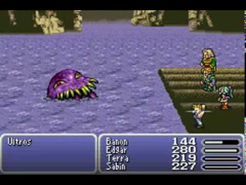 FF6 - Parte 14: Jefe Ultros (1) - YouTube