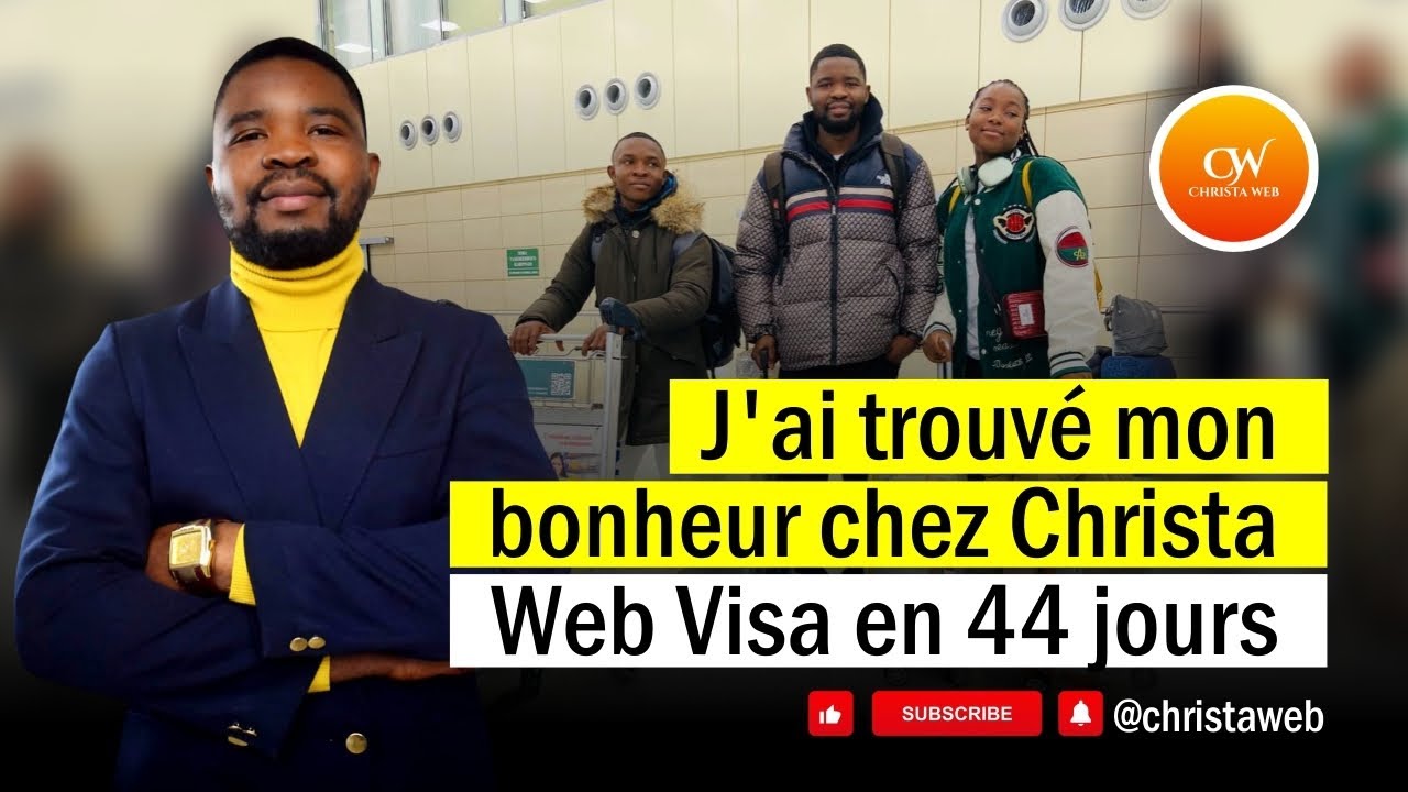 Temoignage client: j'ai trouvé mon bonheur chez christa web visa en 44 jours - YouTube