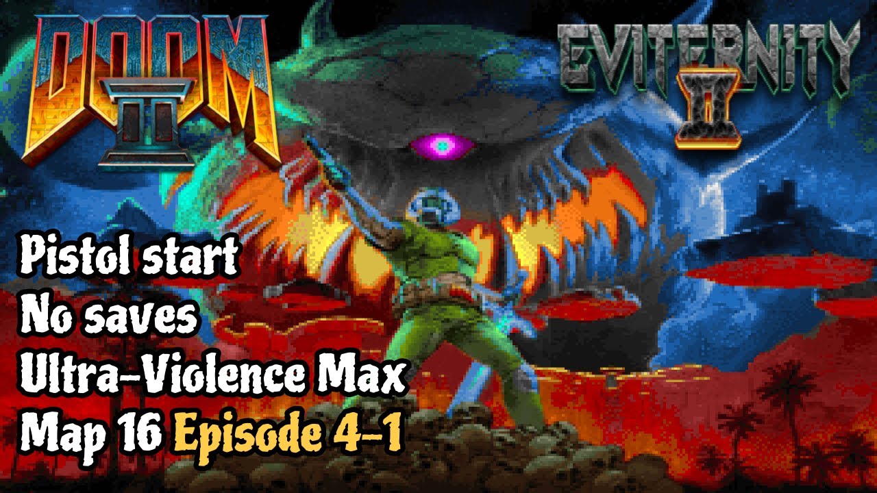 [Doom 2] Eviternity 2 map 16 UV Max in 12:32 - YouTube