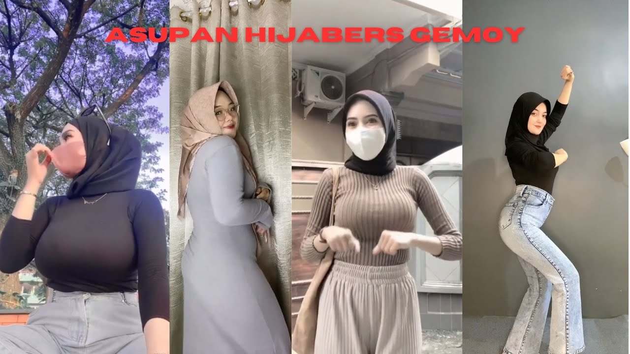 Asupan Tiktok Hijabers Gemoy #30 - YouTube