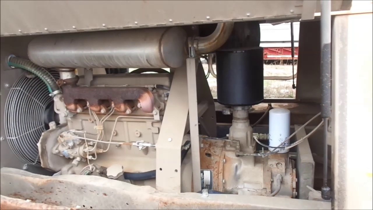 GovDeals: 2002 LeRoi Trailer Mounted Air Compressor (Diesel) - YouTube