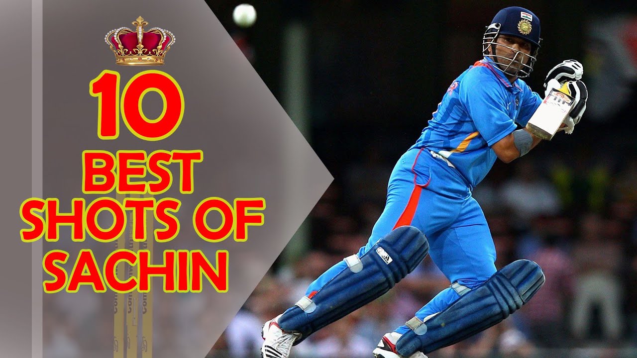 10 Best Shots Of Sachin Tendulkar All The Time - YouTube