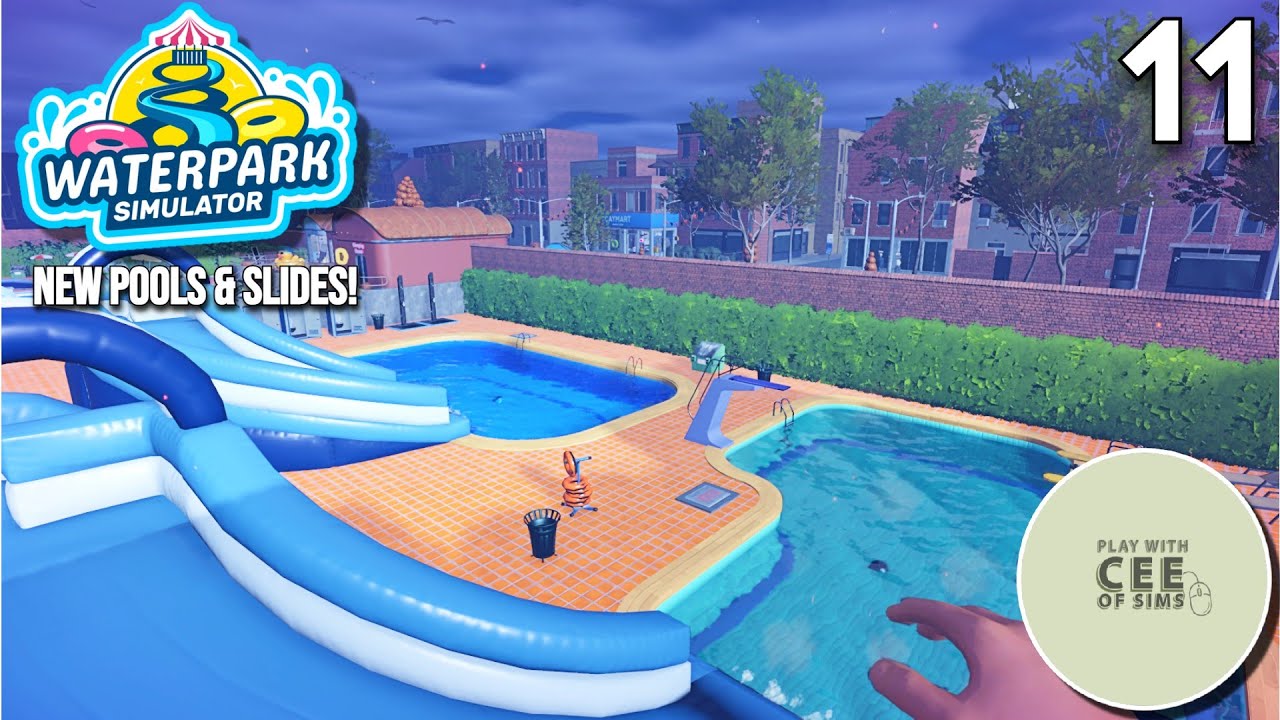 We FINALLY Add Some New Pools & Slides To Cee World! | Let's Play ...