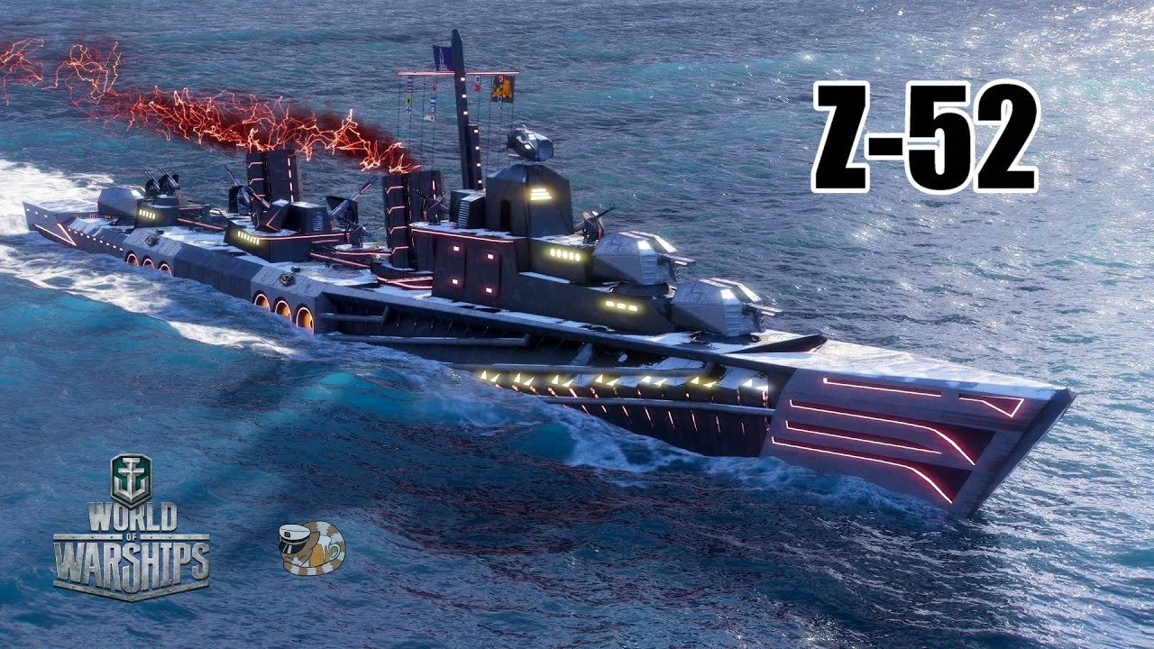 World of Warships: Z-52, I like Hydro - YouTube