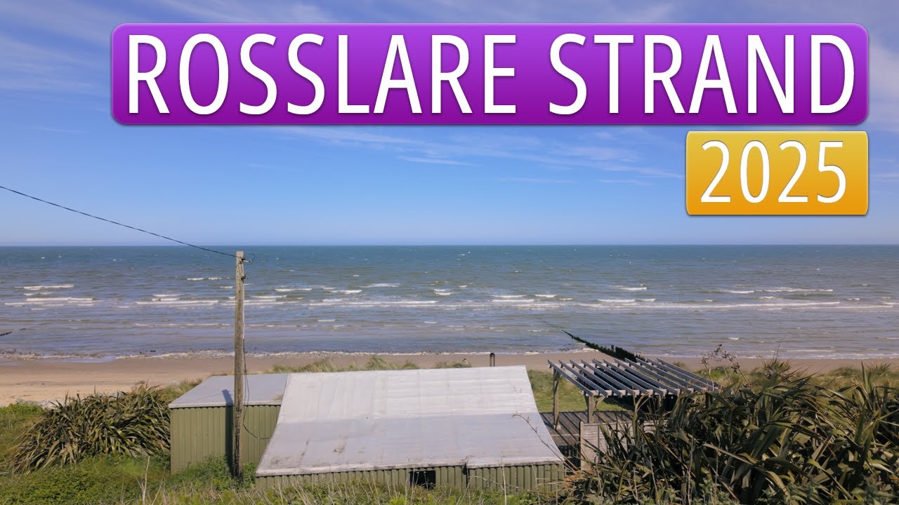 Rosslare Strand in May 2025 - YouTube