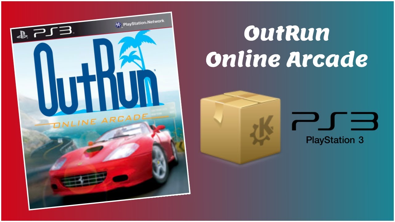 OutRun Online Arcade PKG PS3 - YouTube