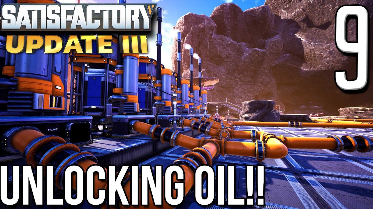 UNLOCKING AND TESTING OIL!!! | Satisfactory Gameplay/Let's Play S3E9 ...