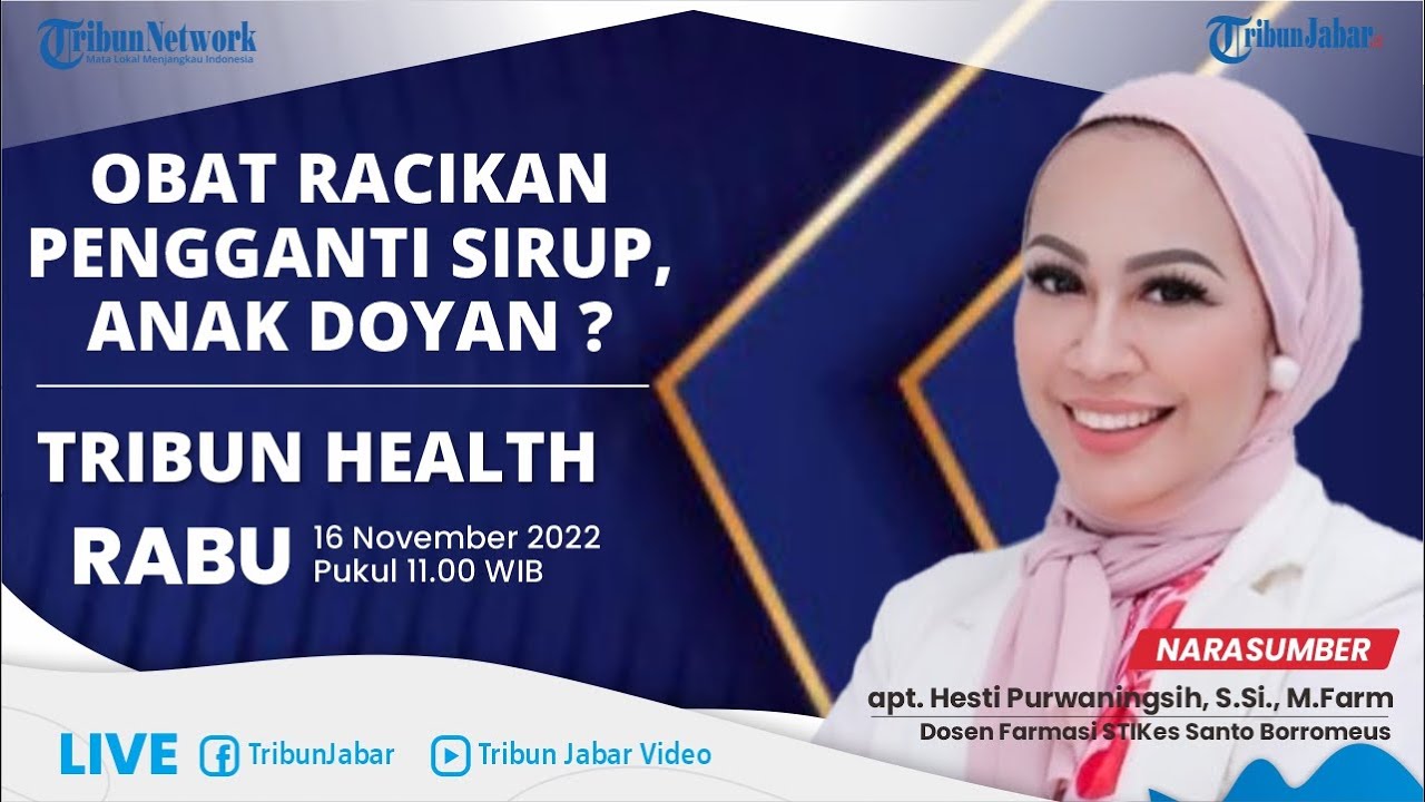 Obat Racikan Pengganti Sirup, Anak Doyan ? | TRIBUN HEALTH - YouTube