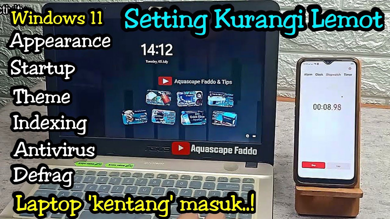 Cara Setting Mengurangi Lemot pada Komputer Kentang (Laptop/PC ...